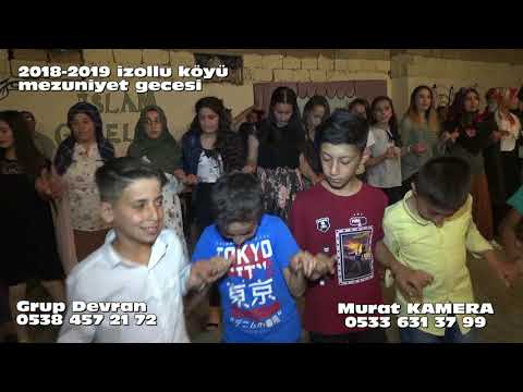 Murat Kamera & Grup Devran ekibi izollu köyü 2018 -2019 mezuniyet gecesi 2 part 24.05.2019
