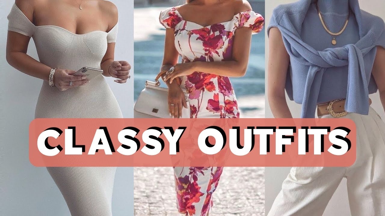 Feminine & Classy Outfit Ideas | Spring 2023 - YouTube