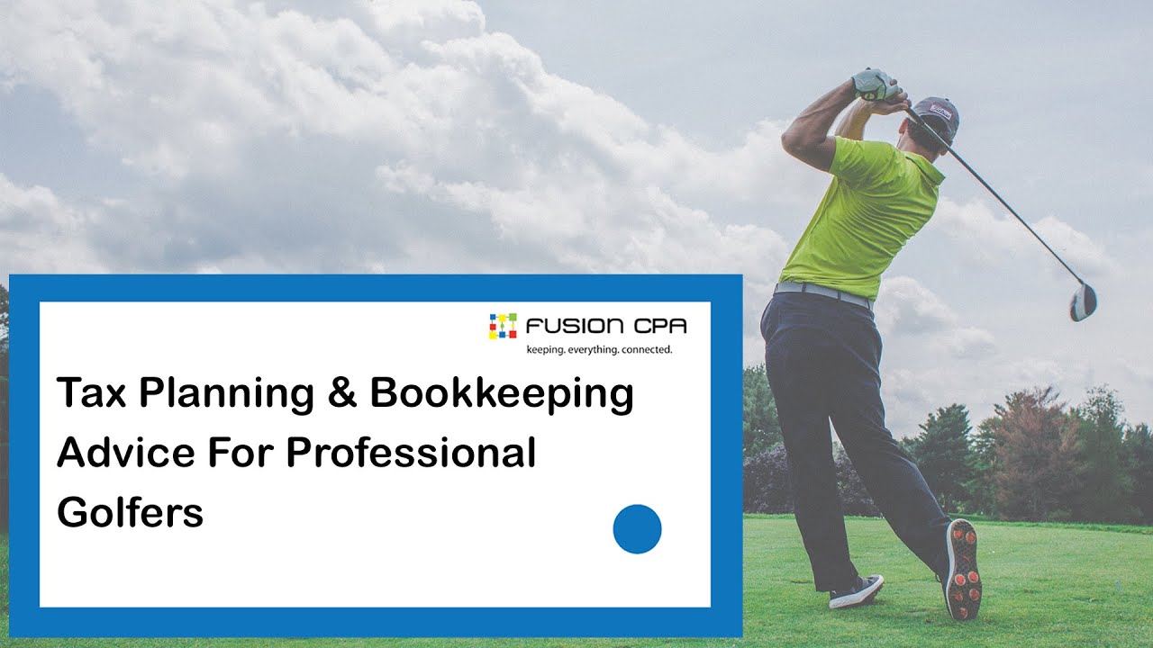 Tax Planning & Bookkeeping Advice For Professional Golfers - YouTube