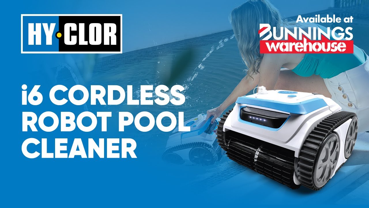 Hy-Clor i6 Cordless Robot Pool Cleaner - YouTube