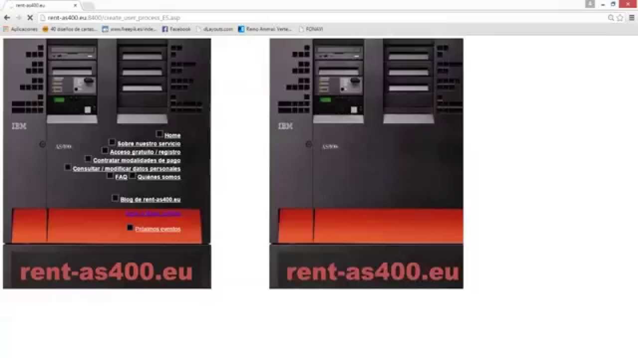 SERVIDOR AS400-OS400 (CREATE ACCOUNT - LOGIN -VIEW INTERFACE) - YouTube