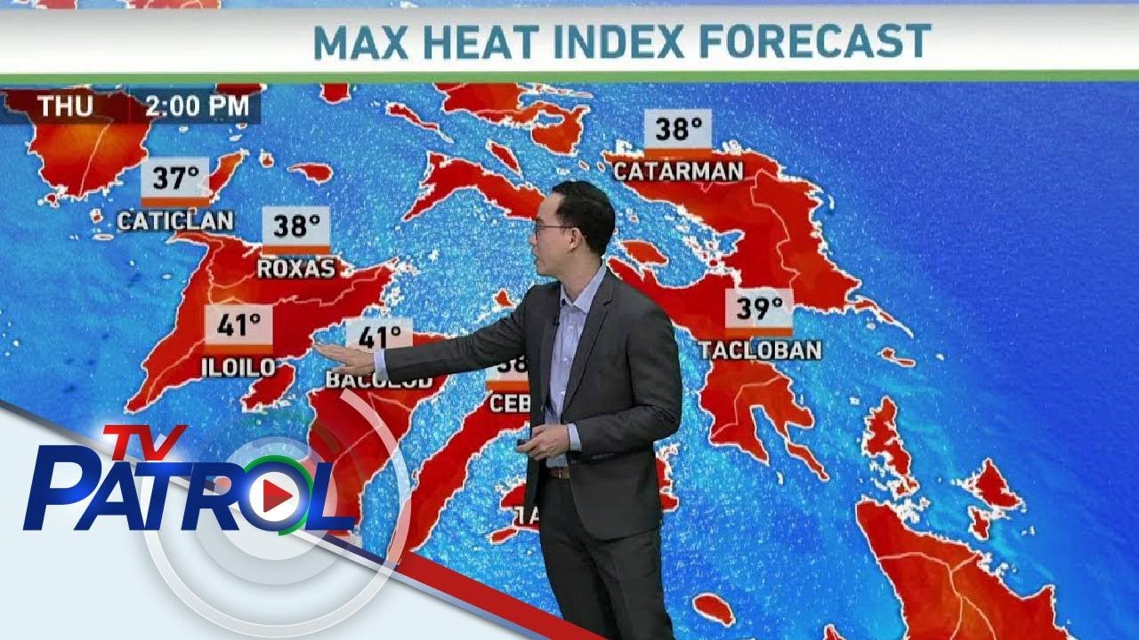 Mas mainit na panahon, naranasan ngayong araw kumpara noong Lunes at ...