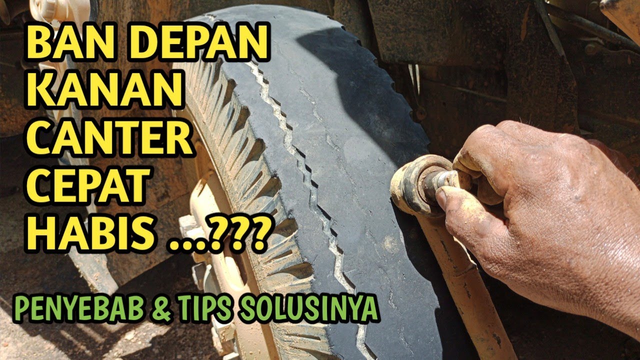 penyebab ban depan mobil cepat habis - YouTube