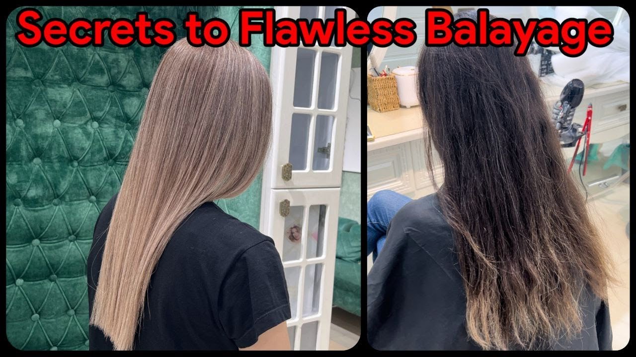 Shocking Balayage Transformation! From Dark, Thick Hair to Stunning ...
