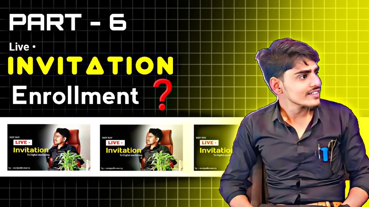 Live Invitation Enrollment Call Part - 6 - YouTube