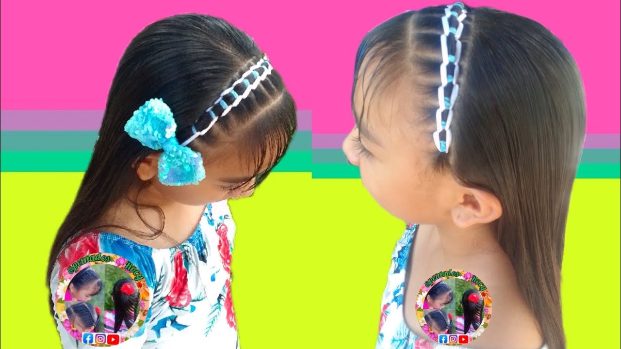 hermosa diadema con ligas i liston 💜💟 - YouTube