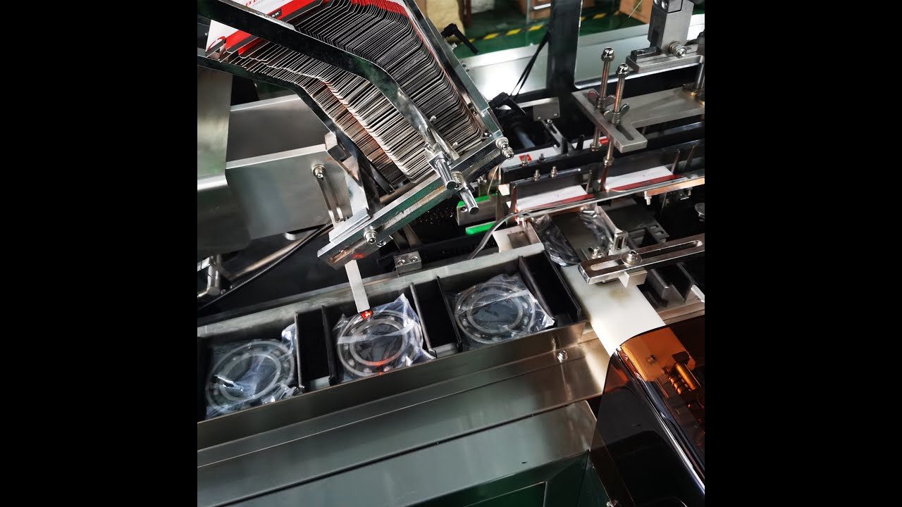 Automatic Adjustable Bearing Carton Box Packing Machine - YouTube