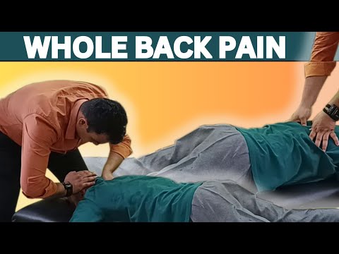 How we Fix Whole back pain! - YouTube