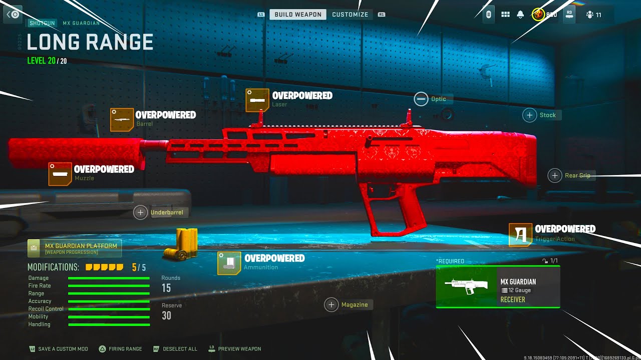 the NEW *LONG RANGE* MX GUARDIAN LOADOUT is BROKEN in MW2! (Best MX ...