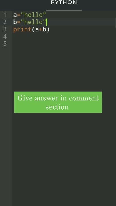 Comment Your Answer Pythonforbeginners Pythonlearning Pythontutorial Python3 Pythonquiz