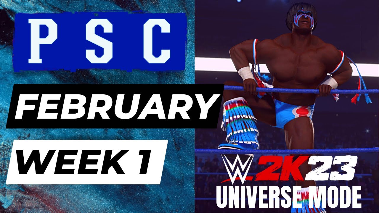 Saturday Night PSC - Extreme Mayhem - (Feb. Week 1) WWE 2K23 - YouTube