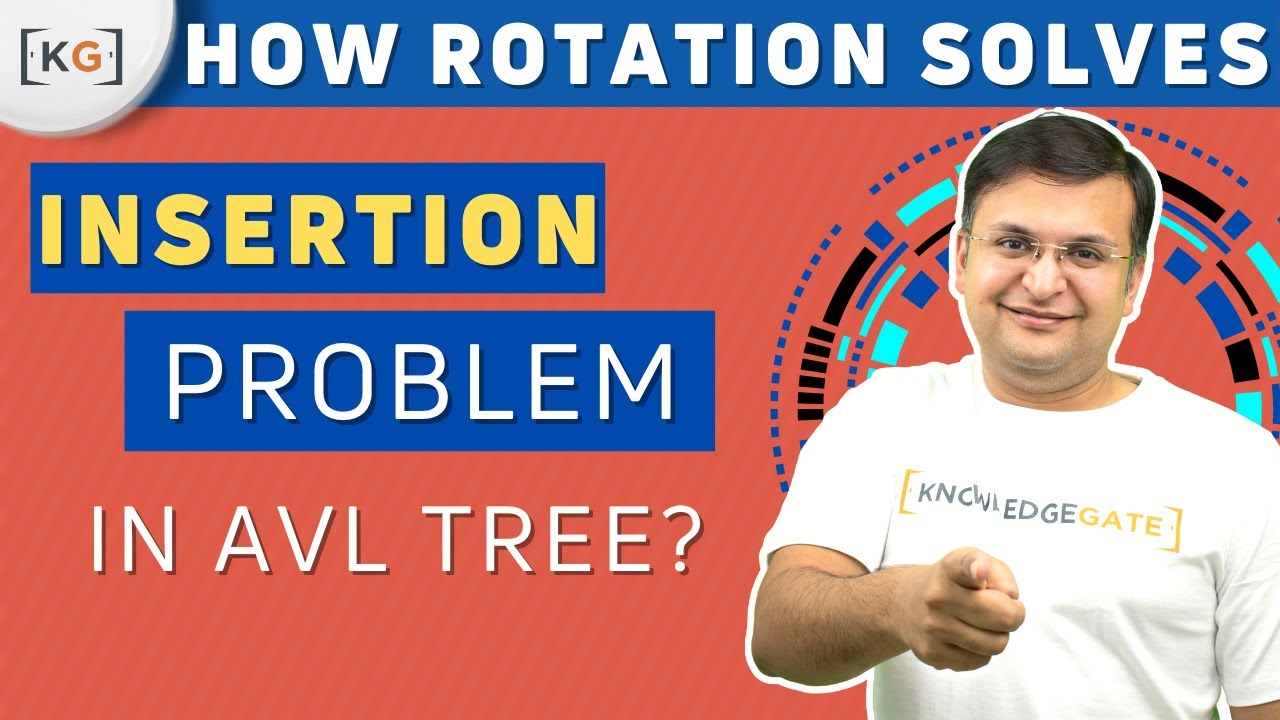 6.10 Insertion and Rotation in AVL Tree - YouTube