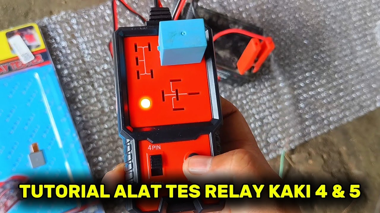 TUTORIAL CARA MENGGUNAKAN ALAT TES RELAY KAKI 4 DAN KAKI 5 RUSAK ATAU ...