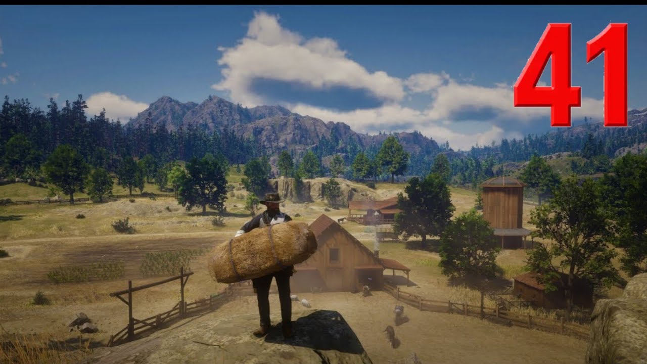 #41 Working The Farm - Red Dead Redemption 2 Walkthrough Gameplay - YouTube