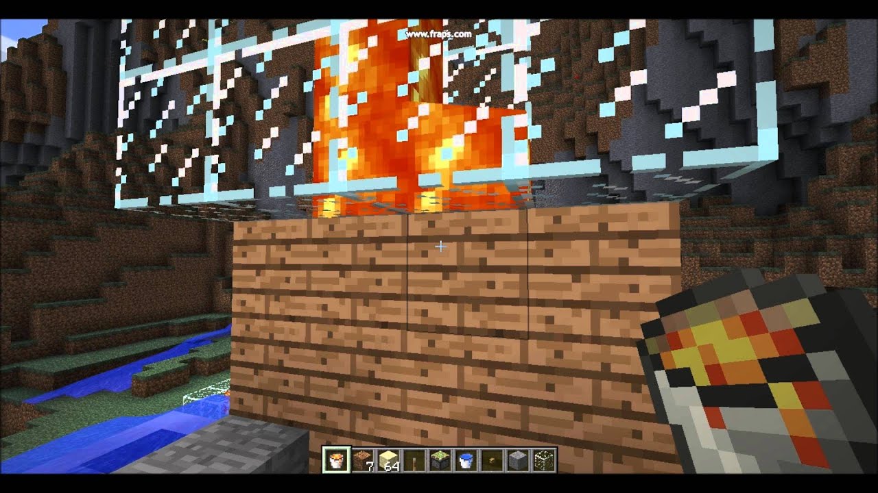 explosion minecraft building - YouTube