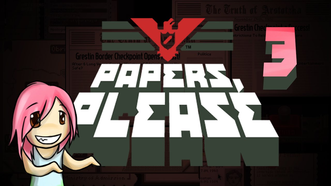 ANTEGRIA TOKEN! | Papers, Please #3 - YouTube