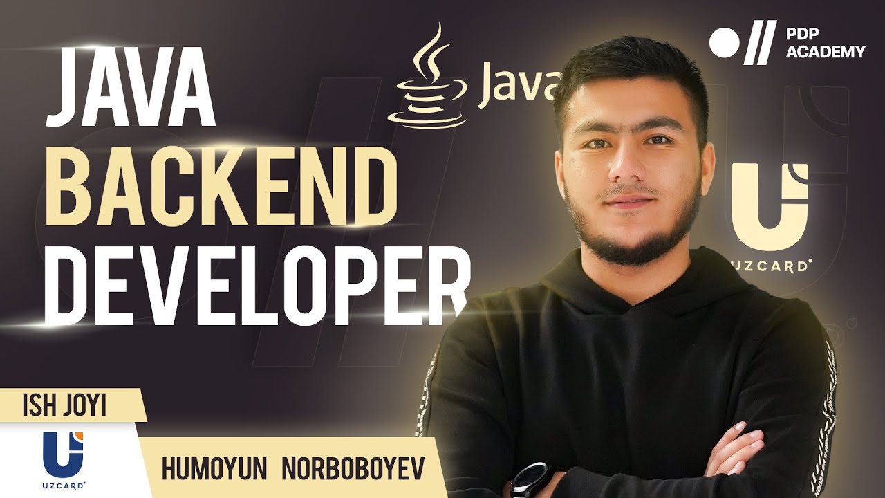 Java Backend development mentorimiz bilan tanishing | PDP Academy - YouTube