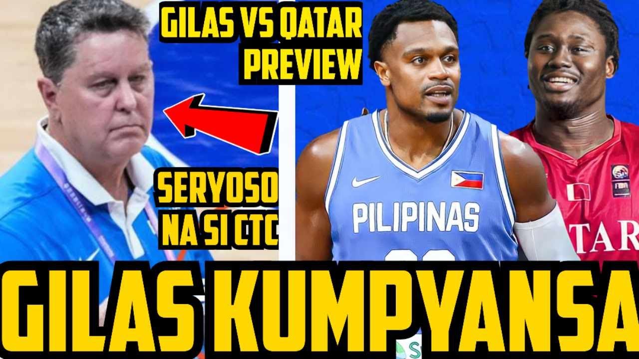 GILAS VS QATAR PREDICTION | GILAS COACH TIMCONE SERYOSO KUMPYANSA ...
