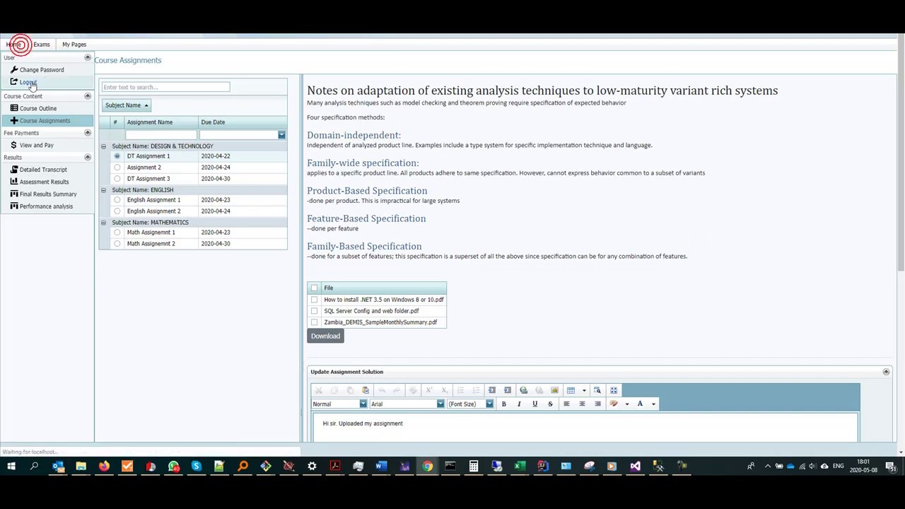 How to access school assignments - YouTube