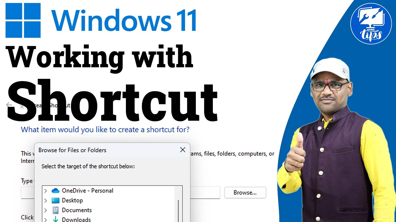 (Windows 11) How Create Shortcut | Working with Shortcut in Windows 11 ...