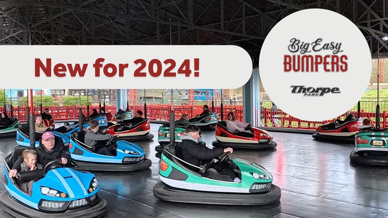 New for 2024: Big Easy Bumpers Thorpe Park - YouTube