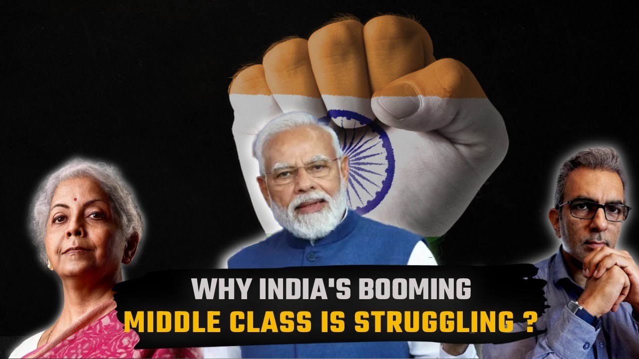 Why India's booming middle class is struggling | Indian Economy - YouTube