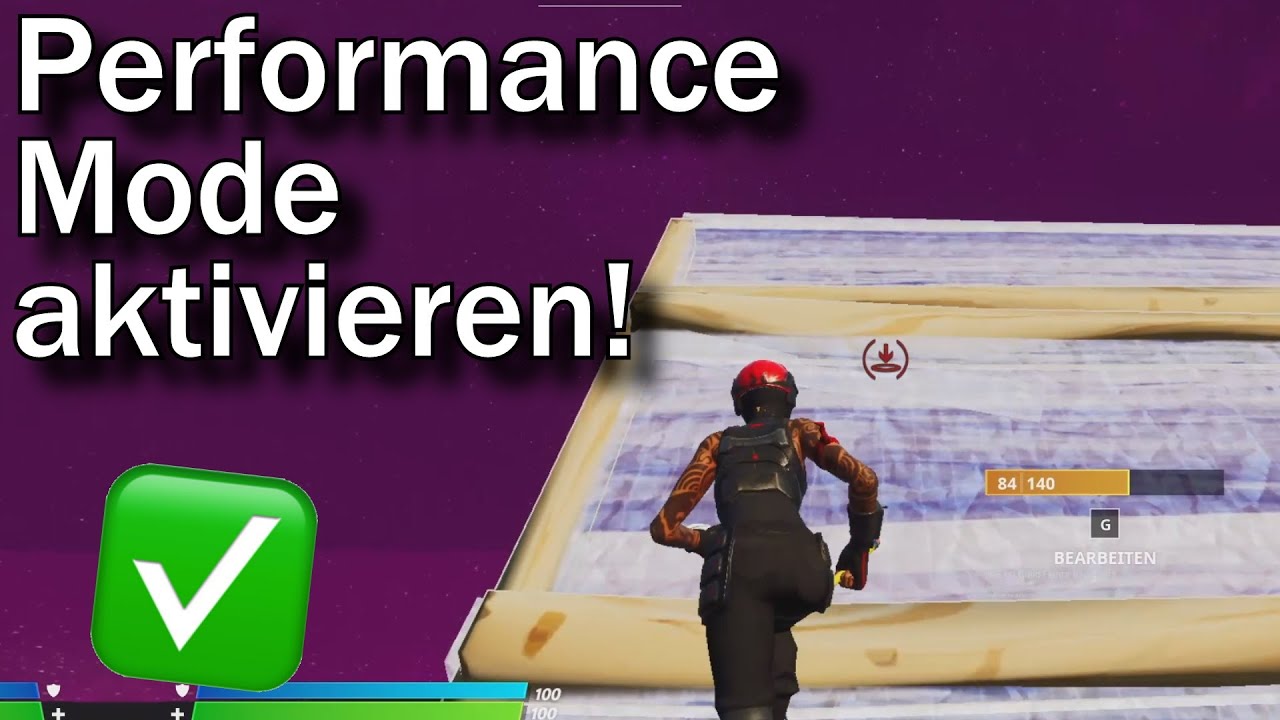 ️Fortnite Performance Mode aktivieren! [EASY] Fortnite tutorial german ...