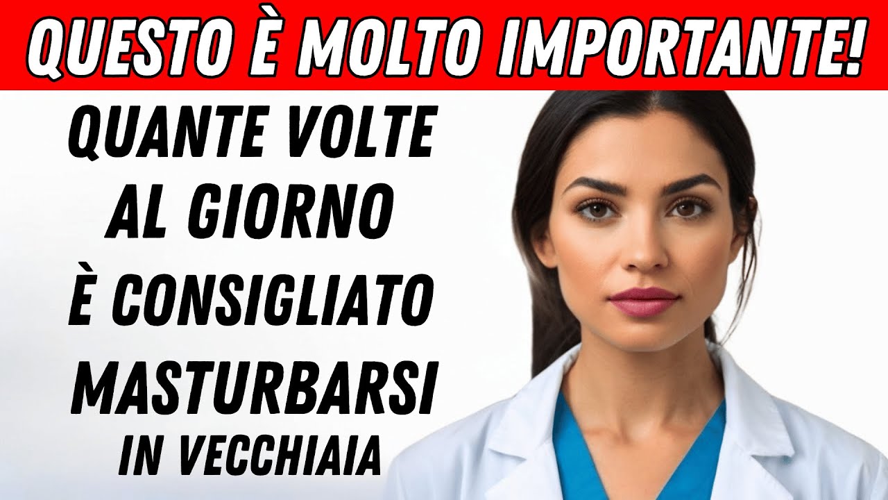 Se sei anziano e ti masturbi, dovresti sapere questo... - YouTube