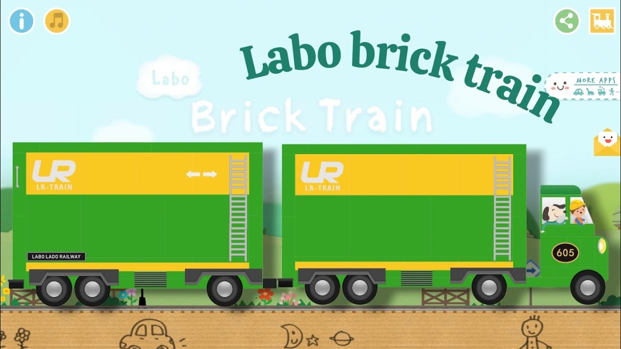 Labo Brick Train - One - 63 - YouTube