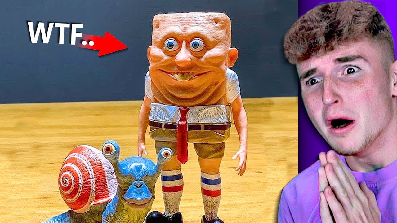 This Is What The NEW SpongeBob Looks Like.. (CREEPY) - YouTube
