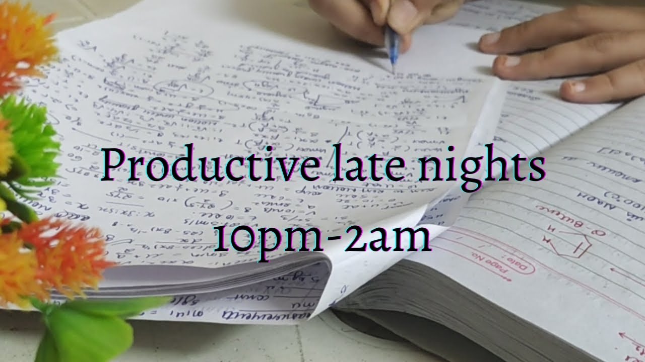 Productive late nights| 10pm-2am study session| Neet Aspirant #neet2023 - YouTube