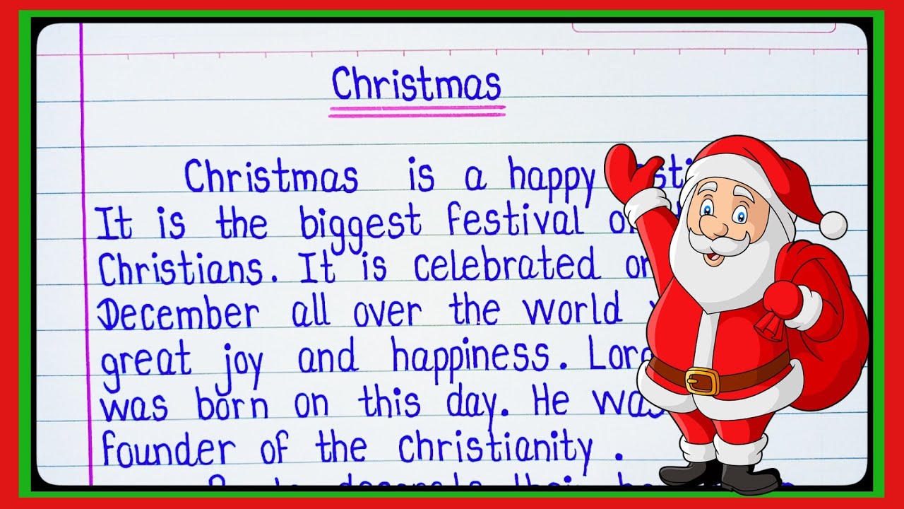 Essay On Christmas Day In English L Short Essay On Christmas L Essay essay-on-christmas-day-in-english-l-short-essay-on-christmas-l-essay