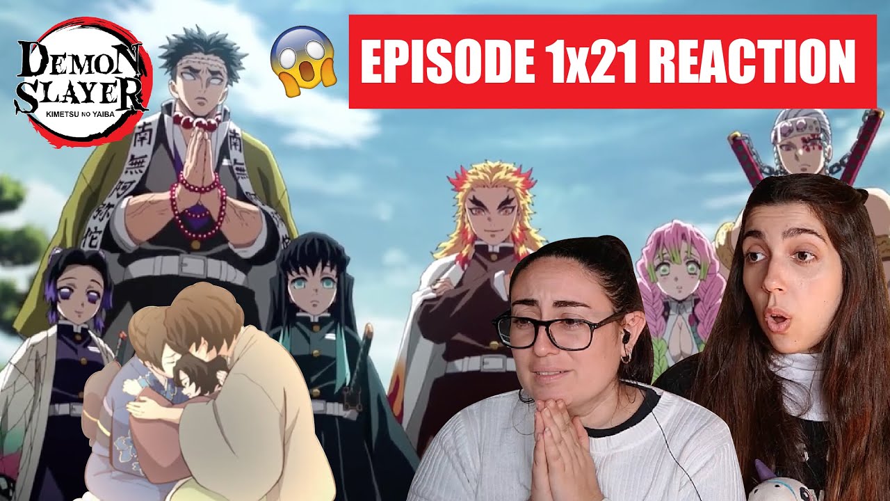 DEMON SLAYER Reaction 1x21 - "AGAINST CORPS RULES" - YouTube