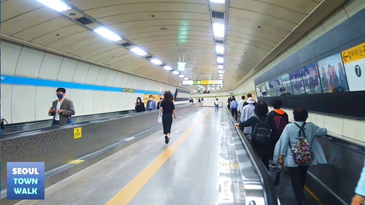 【4K】Seoul Walk - Chongshin Univ.(Isu) Station┃서울 총신대입구(이수)역(환승역) 걷기 ...