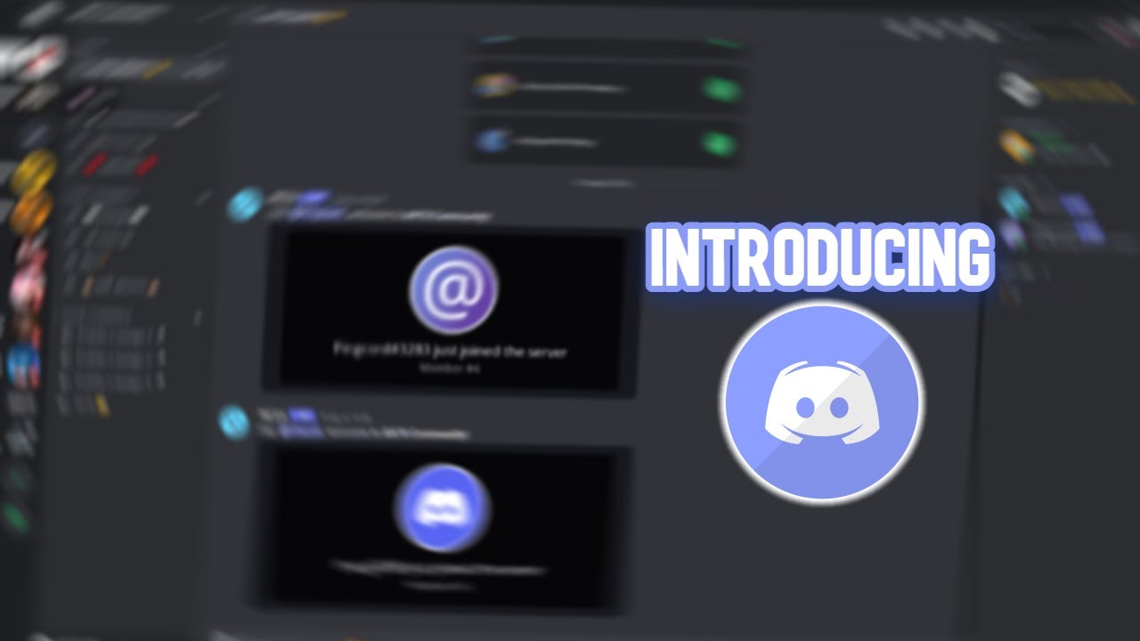 Introducing.. ( NEW DISCORD SERVER ) - YouTube