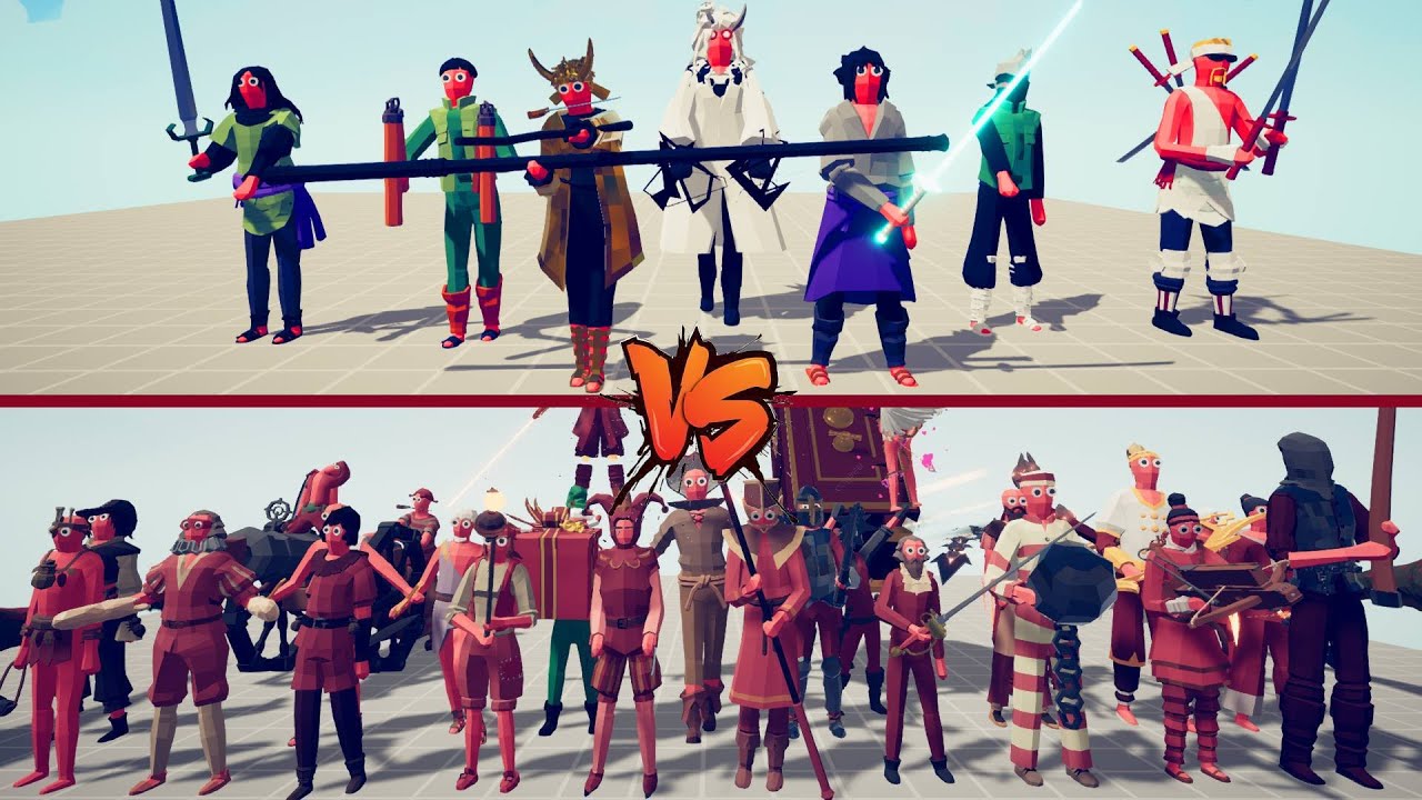 SHINOBI ( NARUTO ANIME ) TEAM VS SECRET FACTION | Totally Accurate ...