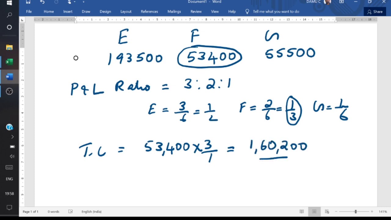 Dissolution - Piecemeal Distribution - Proportionate Capital Method - 3 ...
