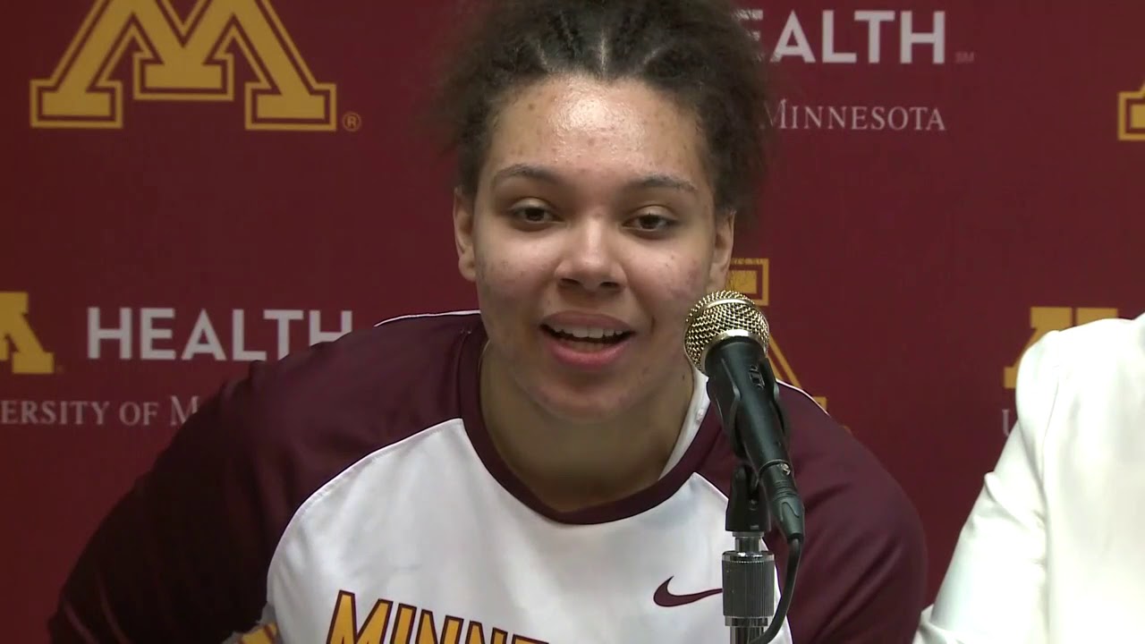 Gopher women top No. 10 Maryland - YouTube