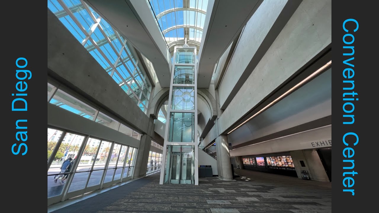 Montgomery (mb. KONE) Elevator G at the San Diego Convention Center ...