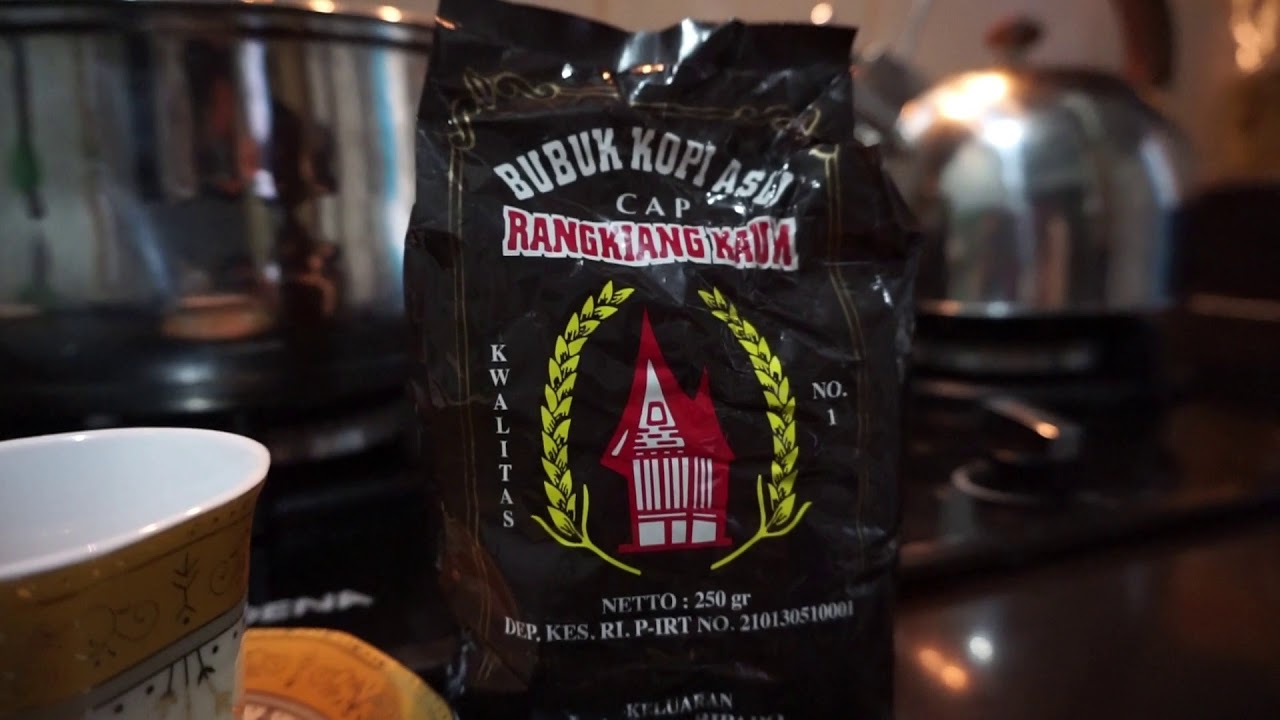 Kopi Bubuk Asli Batusangkar "Cap Rangkiang Kaum" - YouTube