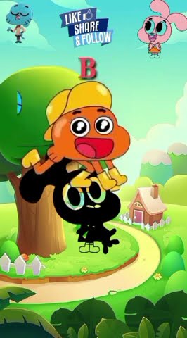 The Amazing World of Gumball Shadow Game🎯#theamazingworldofgumball # ...