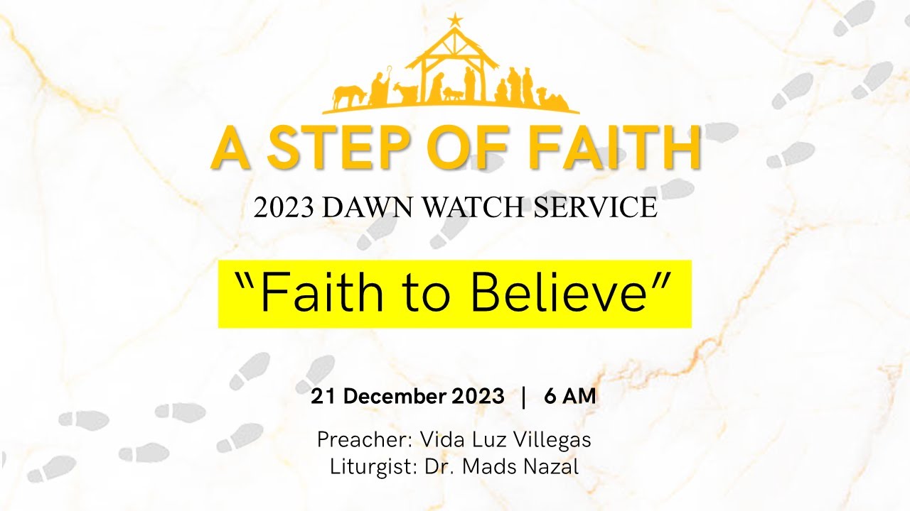 UCCP-NCUC Dawn Watch Service (December 21, 2023) - YouTube