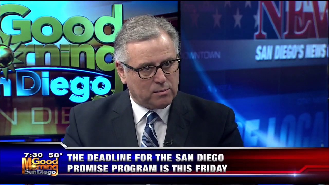 KUSI-SD: SD Promise Program Will Provide 800 Students Free College ...