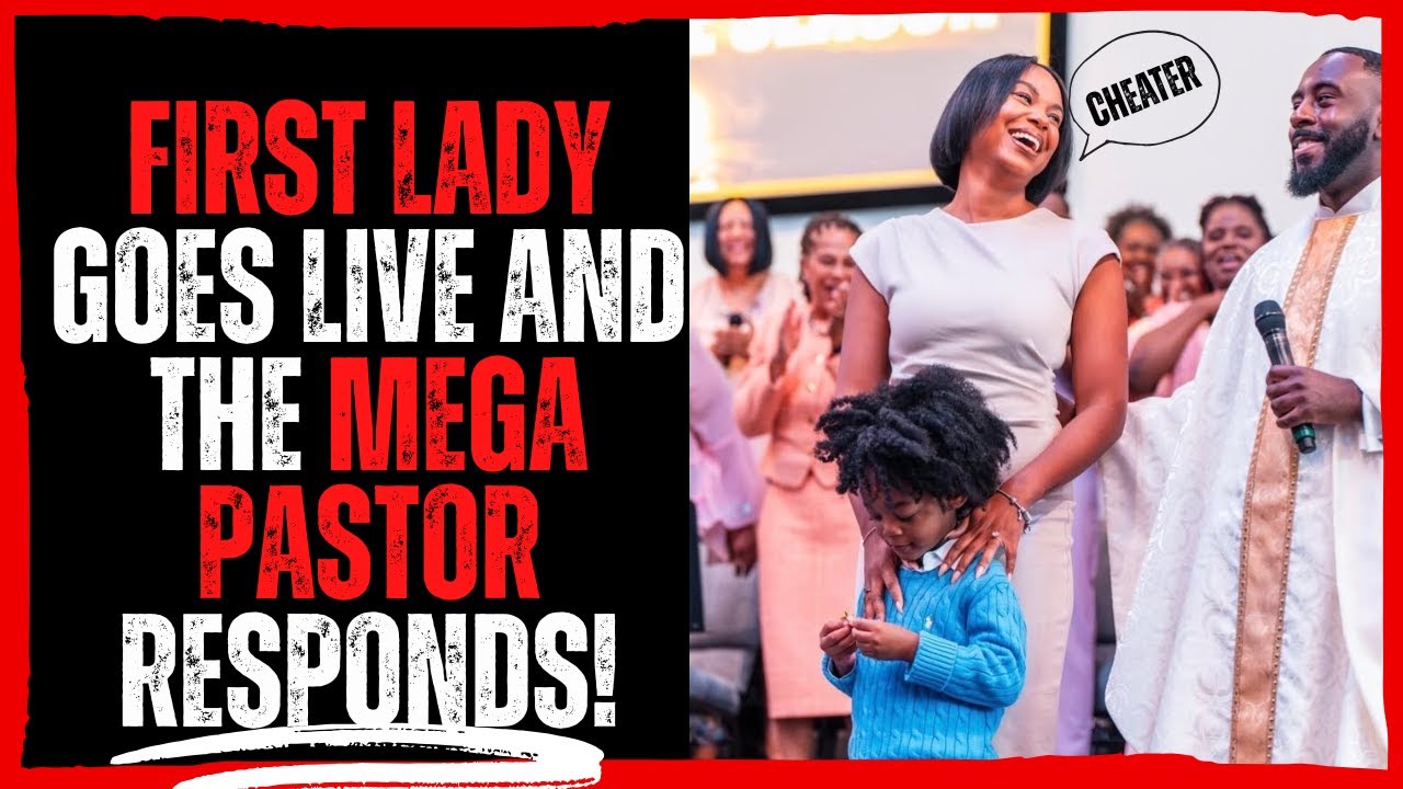 First Lady goes LIVE and the Mega Pastor RESPONDS! - YouTube