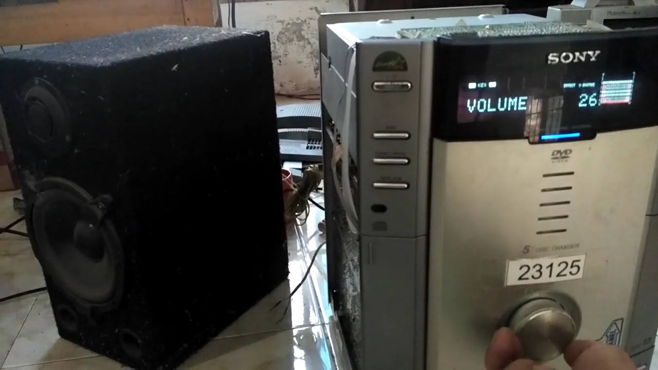 Home Theater SONY DHC-FL7D - YouTube