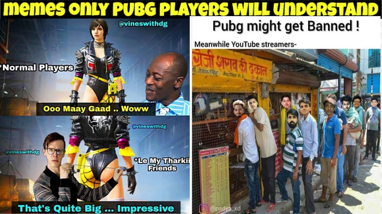 Memes😂Only Pubg Players Will Understand || part 28 || Indian gaming ...