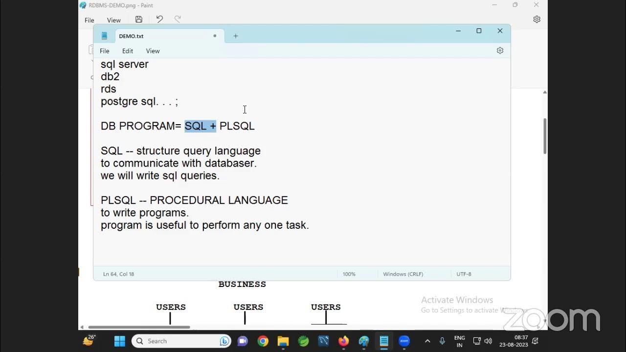 Oracle (SQL & PL/SQL) | Session - 1 | Ashok IT. - YouTube
