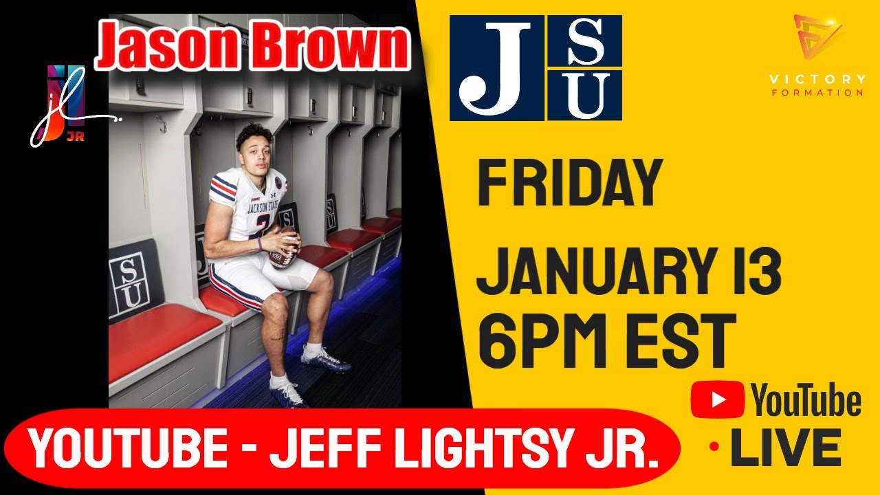 Jackson State QB Jason Brown stops by to talk all things JSU Football ...