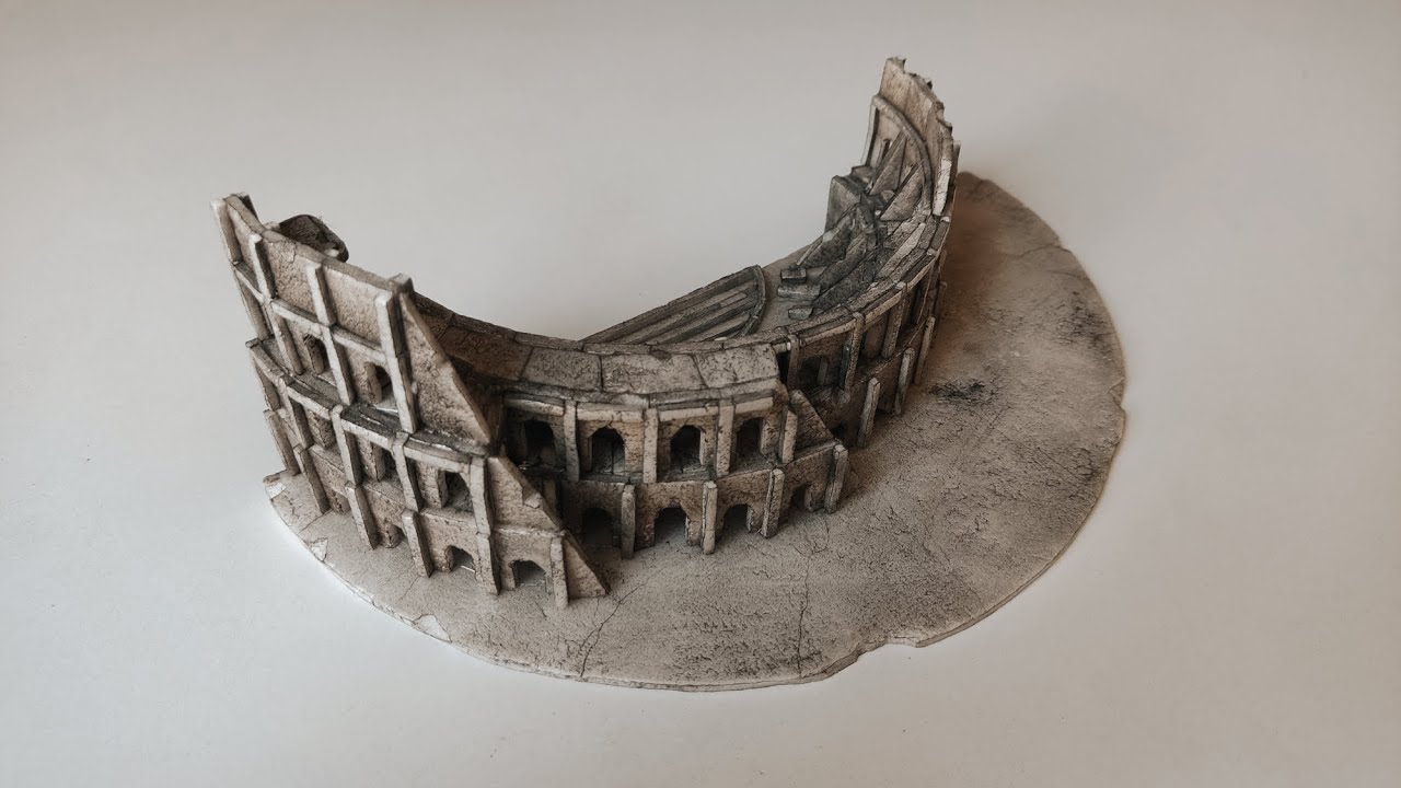 make a Colosseum - YouTube