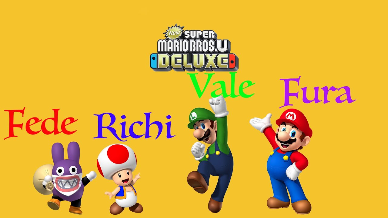 Luminous League VS New Super Mario Bros U Deluxe - YouTube